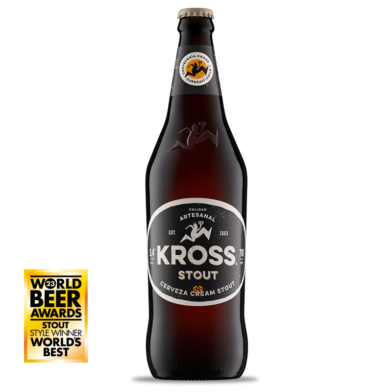 Cerveza Artesanal Kross Stout 710 cc – Descorcha